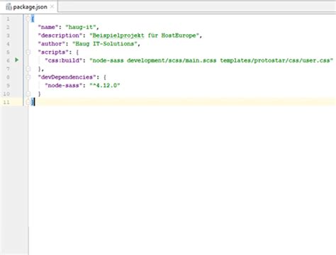 Entwicklungsumgebung Mit Joomlanpmsass Compiling And Browser Sync