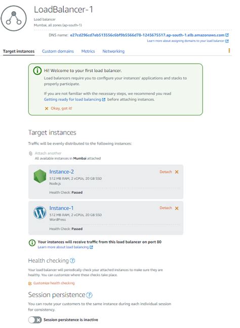 Setting Up Lightsail Load Balancers For High Availability Geeksforgeeks