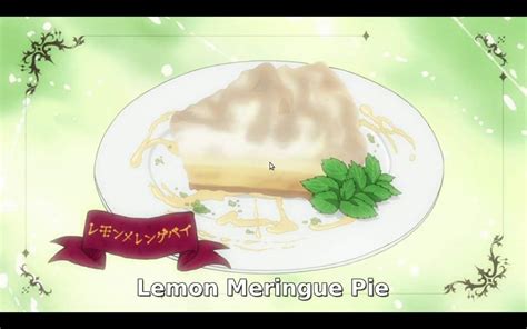 Pin By Queen Mizu On Anime Food Meringue Pie Lemon Meringue Pie
