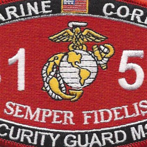 8156 Security Guard Msg Mos Patch Mos Patches Marine Patches