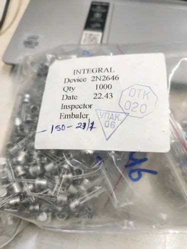 2n2646 Transistor Integral Dip Npn At ₹ 75 Piece In Mumbai Id 2849908804891