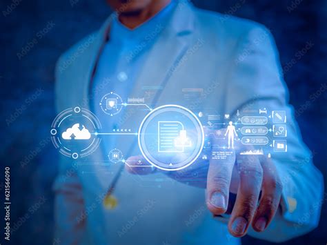 Digital Health Dashboard Monitoring Vital Signsiot Medical Devices