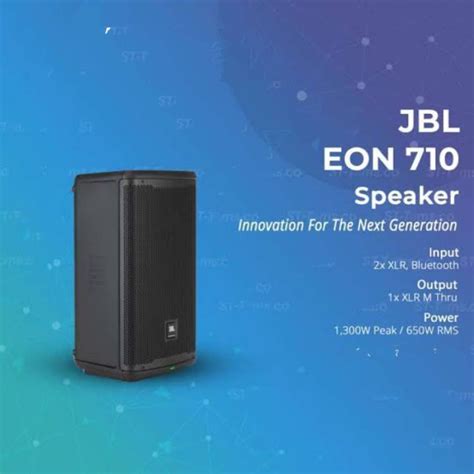 Jual JBL EON 710 SPEAKER JBL 10 Inch Speaker Aktif JBL EON710 Speaker