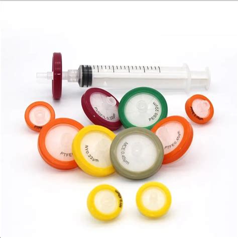 Homay Syringe Filter For Routine Qc Analysis Ptfe Syringe Filter And