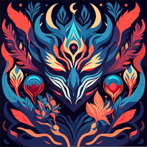 Premium Vector The Essence Of Abstraction Unveiled An Otherworldly