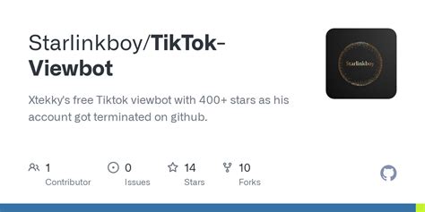 GitHub Starlinkboy TikTok Viewbot Xtekky S Free Tiktok Viewbot With