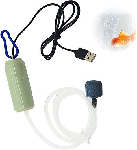 Jp Honhot エアポンプ 水槽用 釣り用 Usb給電式 水槽エアーポンプ 静音 軽量 金魚 観賞魚 酸素供給