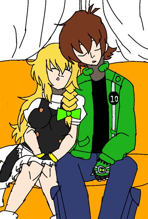 Ben X Marisa Sleeping By Ben10ultimateomniver On Deviantart
