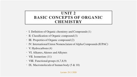 Solution Basic Concept Of Organic Chemistry Studypool