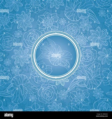 Lovely Floral Card Stock Vector Image And Art Alamy