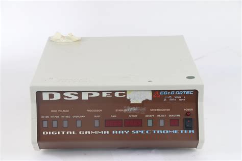 Egandg Ortec Dspec Digital Gamma Ray Spectrometer As Is Hv Positive