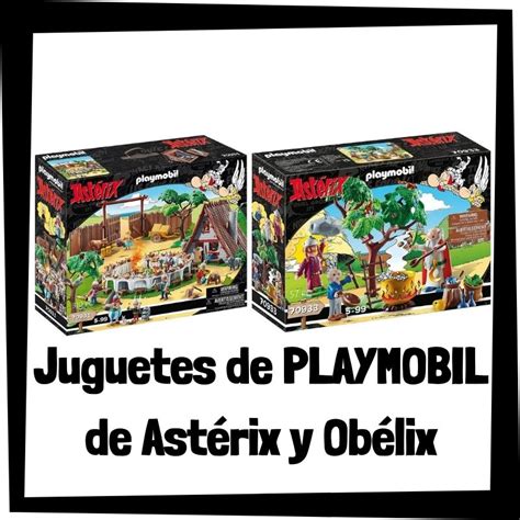 Juguetes de Playmobil de Astérix y Obélix Figuras de colección
