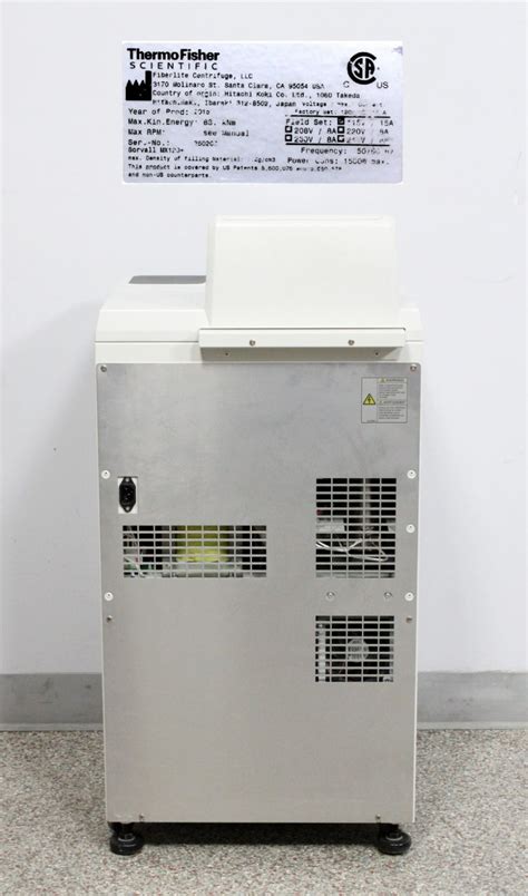 Thermo Scientific Sorvall Mx 120 Plus Micro Ultracentrifuge And 120 Day