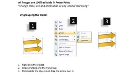 3d Stages Parallel Arrow Workflow Diagram Simple Business Plans