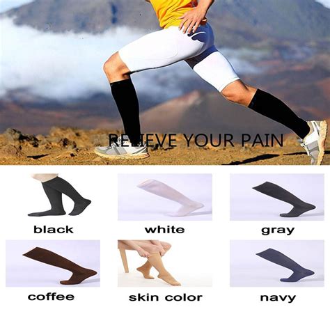 Nylon Unisex Stockings Compression Stockings Press Grandado