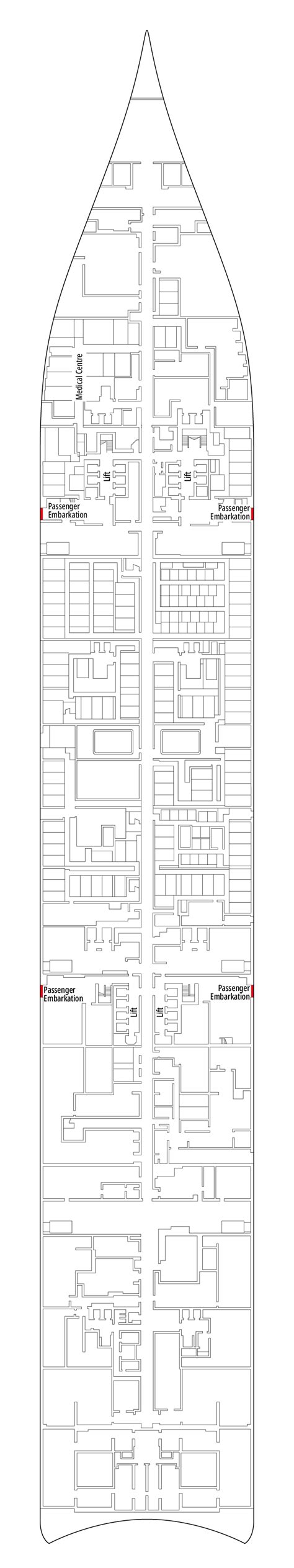 Msc World America Deck Plans Planet Cruise