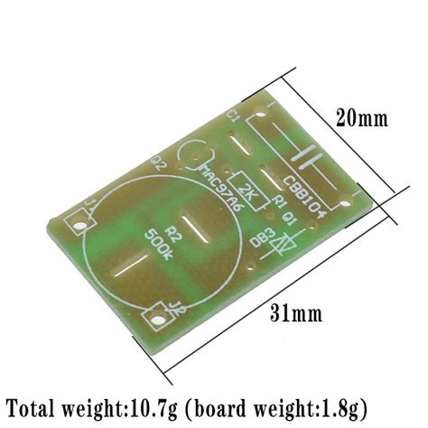 100w Dimmer Module Diy Kit With Switch Potentiometer Speed Regulation