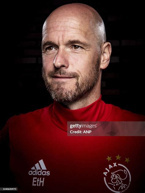 Coach Erik Ten Hag Of Ajax During A Photoshoot On 4th Of May In News