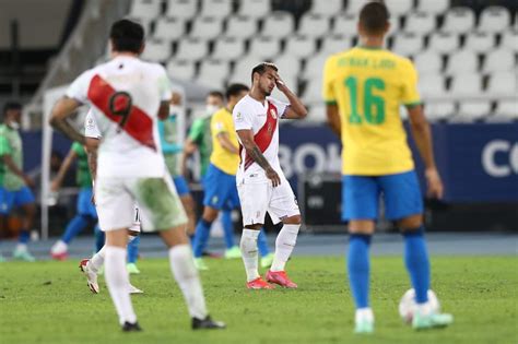Perú Vs Brasil Así Vive Partido Semifinal Copa América 2021 Fotos