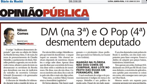 Assessor Especial De Caiado Volta A Atacar Deputado Cláudio Meirelles