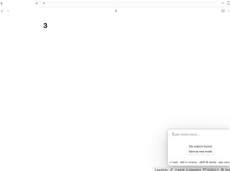 Unable To Use Workspace Modes Issue 99 Jsmorabito Obsidian