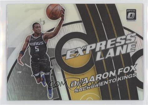 2021 22 Panini Donruss Optic Express Lane Holo Prizm 10 Deaaron
