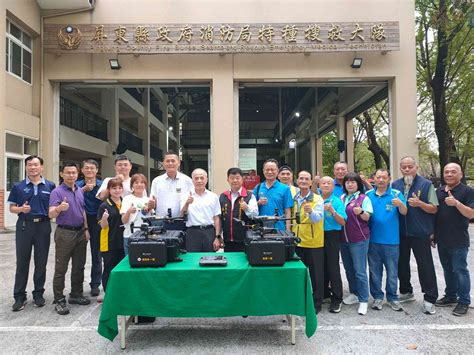 屏縣消防協會攜手企業捐贈無人機 提升救災效能