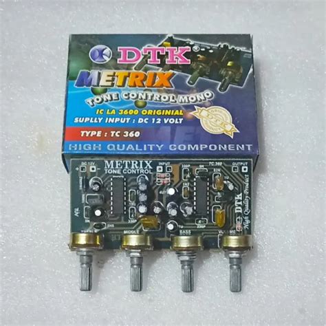Tone Control Mono High Quality Matrix Dtk Tc 360 Lazada Indonesia
