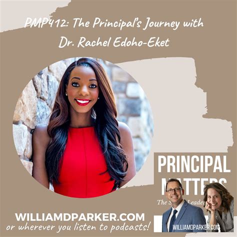 Pmp412 The Principals Journey With Dr Rachel Edoho Eket Principal