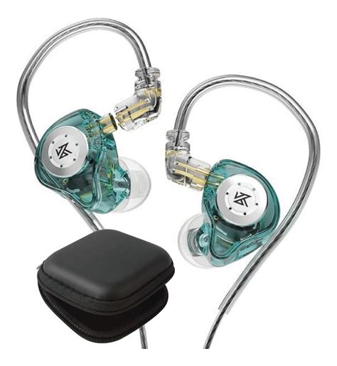 Kz Edx Pro Audifonos Con Micro Estuche In Ear Verde WEPPA MX