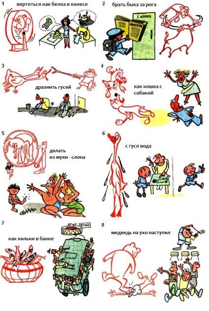 Фразеологізми в картинках