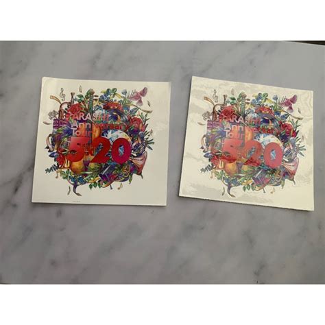買三送一 全新 貼紙 嵐 ARASHI Anniversary Tour 520 櫻井翔 相葉雅紀 二宮和也 松本潤 蝦皮購物
