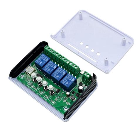 Ewelink 릴레이 4ch 스마트 홈 스위치 모듈 Wifi Rf 85v 250v 16a 릴레이 무선 주파수 원격 제어 스마트
