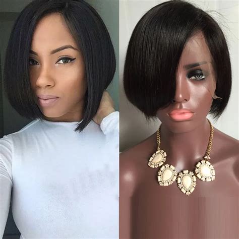 Hot Selling Affordable Bob Cut Cheap Brazilian Hair Glueless Lace Front