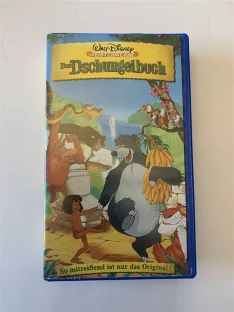 Walt Disney Vhs Das Dschungelbuch Eur Picclick De