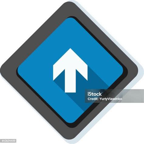前方箭頭標誌圖向量圖形及更多交通圖片 交通 交通標誌 前面 Istock