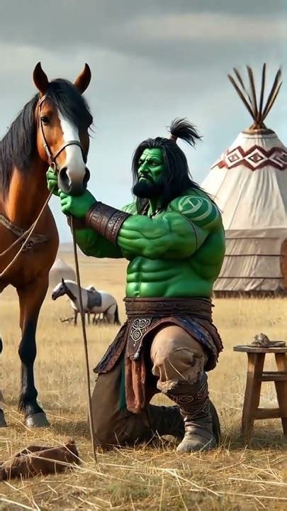 Зеленый гигант Халык Батыр - герой, который защищает свой народ от ...