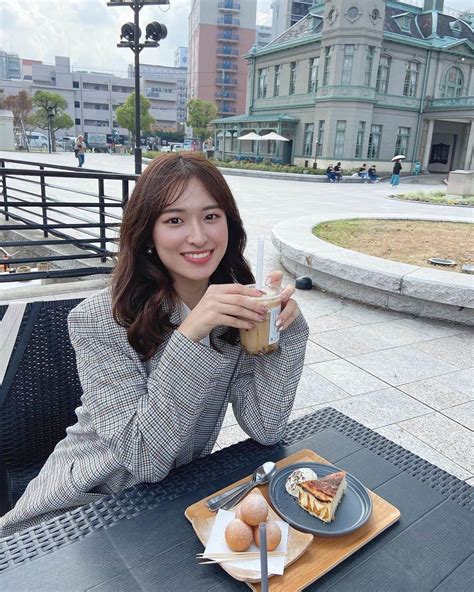 渡邊菜々さんのインスタグラム写真 渡邊菜々instagram「・ 久しぶりのtoffeへ⸜ ︎⸝ ここの豆乳のんだら他のは飲めなくなっ