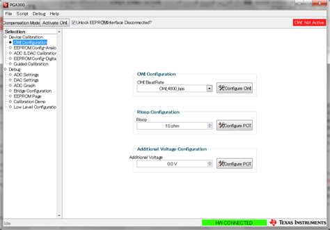 PGA300 PGA300 OWI Can T Active When I Use The Evaluation Board PGA900EVM Sensors Forum