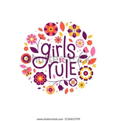 Vector Illustration Simple Style Handlettering Phrase Stock Vector