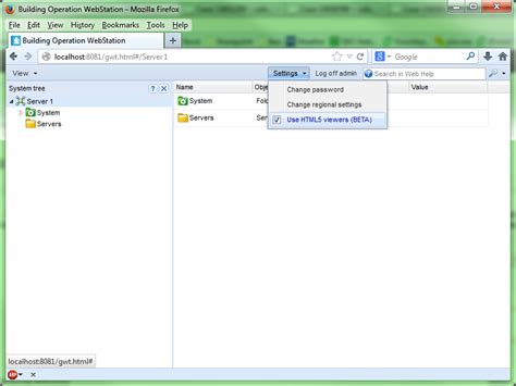 How To Use The Html5 Viewer In Smartstruxure Webstation Schneider Electric Community