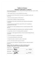 Essential Safety Procedures For Science Babes A Laboratory Course Hero