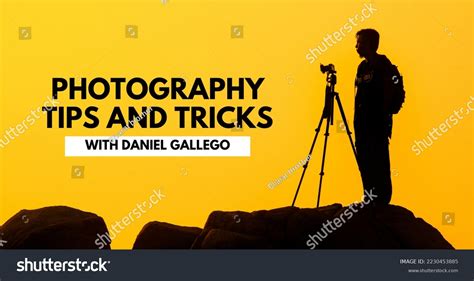 Tutorial Thumbnail Man Camera Design Text Stock Illustration 2230453885