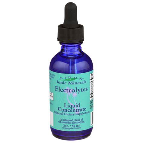 Eidon Ionic Minerals Liquid Electrolyte Concentrate Mineral Dietary Supplement Same Day Delivery