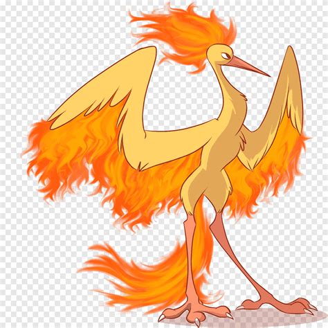 포켓몬 레드와 블루 Moltres 포켓몬 Go Zapdos 포켓몬 이동 주황색 Chibi Png Pngegg
