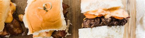 Hamburger Bacon Queso Sliders Recipes Tips Bravo Supermarkets