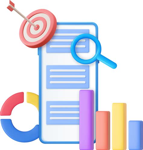 3d Seo Optimization Stock Trading 38941157 Png