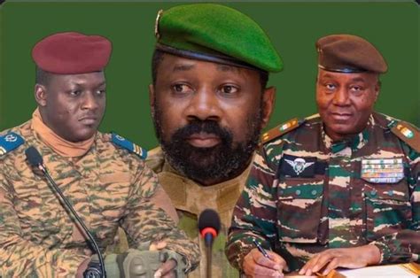 ActuNiger AES les présidents Traoré du Burkina et Goita du Mali à