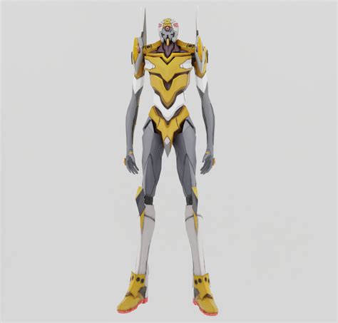 Artstation Evangelion Eva Unit 00 Textured Model Resources