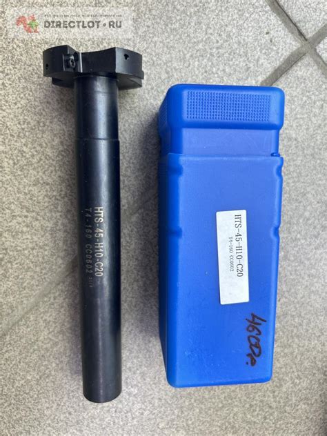 Фреза Т образная со сменными пластинами Hts 45 H10 C20 под пластину ССМТ060204 купить в